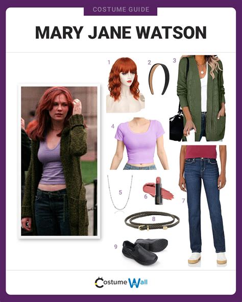 Dress Like Mary Jane Watson Costume Halloween And Cosplay Guides