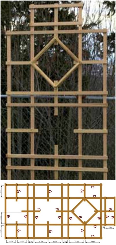 20 Easy DIY Trellis Ideas To Add Charm And Functionality To Your Garden