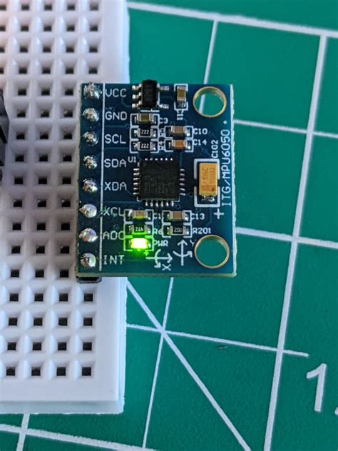 GY 521 Gyro Accelerometer With Arduino Code And Create