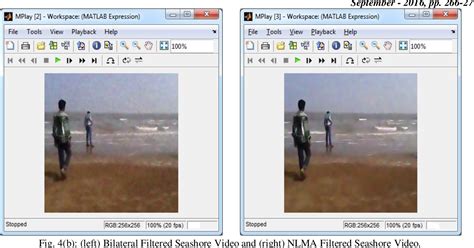 figure 3 from a frame by frame digital video denoising by non local means algorithm and