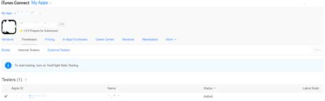 How To Enable Ios Adobe Air App For Testflight Testing Under Itunes Connect Stack Overflow