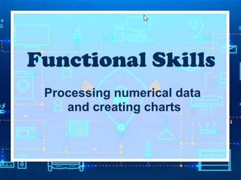 Functional Skills ICT Level Processing Numerical Data With Graphs
