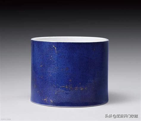 成色穩定做工精細的灑藍釉瓷器精品鑑賞 每日頭條