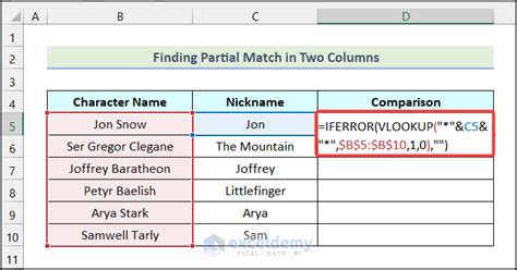 How To Use The If Function To Find A Partial Match In Excel 6 Methods