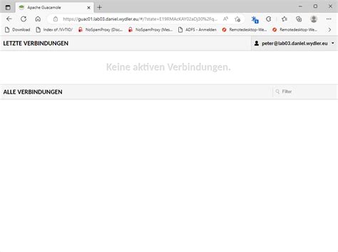 Saml Authentifizierung Für Apache Guacamole It Praxis Aus Oberschwaben