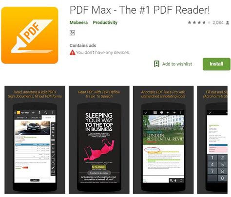 Top PDF Annotator For Android In