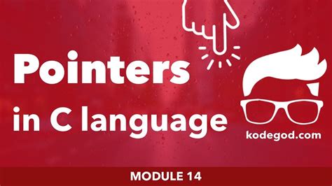full module 14 pointers in c language learn programming youtube