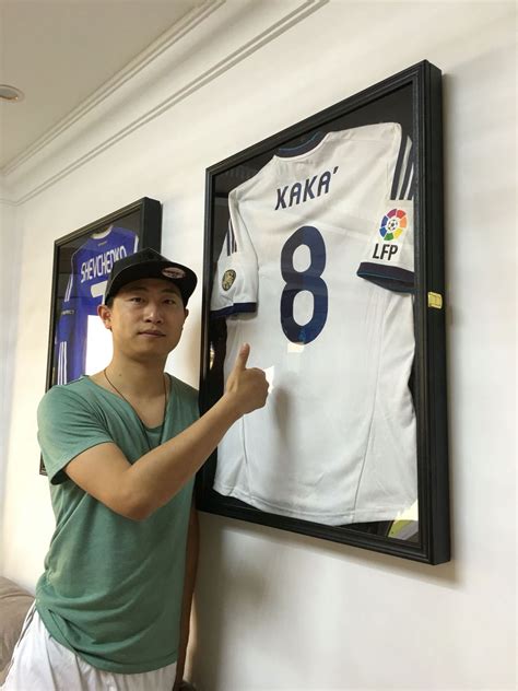 实木高端球衣收藏展示装裱相框足球篮球网球纪念合影挂墙画框 阿里巴巴