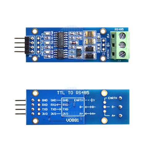 Sp3485 Mạch Chuyển Đổi Ttl To Rs485 3 3vdc V4 Ttl Sang Rs485 Ic Sn74hc14 3 3vdc