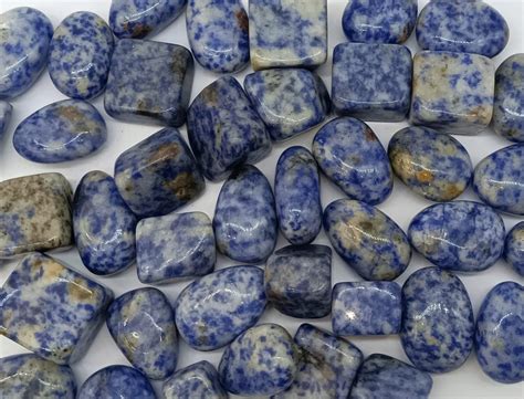 Blue Spot Jasper Tumbled Stone Crystal Wellness