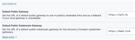 Change Default Gateway For Shareable Links Issue Ipfs Ipfs Webui GitHub