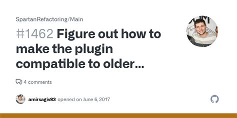 Figure Out How To Make The Plugin Compatible To Older Versions Of