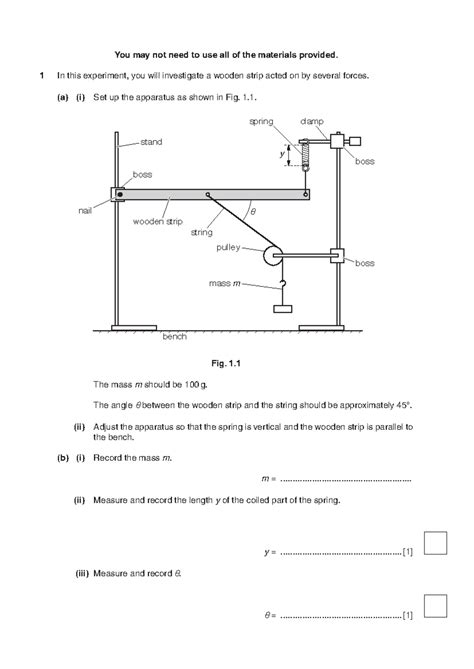 physics p3 p3 notes you may not need to use all of the materials provided 1 in this