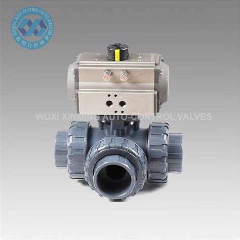 Injap Bola Penggerak Pneumatik Auto Kawalan China Untuk Pembekal Sistem Pengairan Pengilang