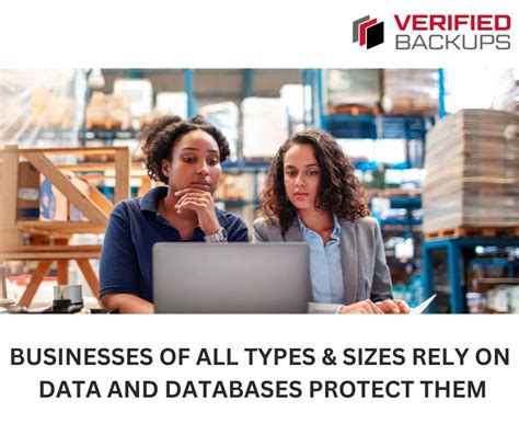 We Help Businesses Of All Types And Sizes Verified Backups Llc