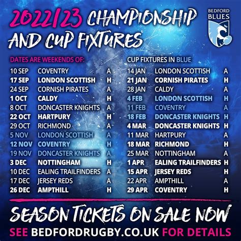 2022 23 Championship Fixtures Announced Bedford Blues Rfc