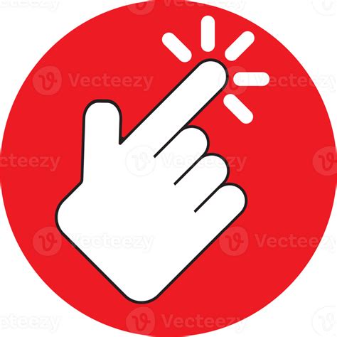 The Hand Click Point For Choice Or Wed Concept 36078341 Png