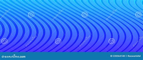 Abstract Blue Background Design With Dynamic Lines Concept Stock Vector Illustration Of