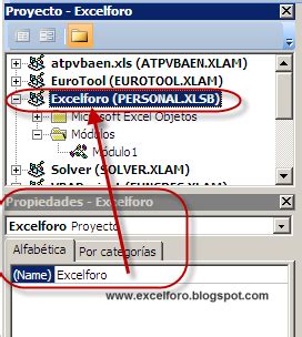 Libro De Macros Personal En Excel Personal Xlsb EXCEL FORO Un Blog De Excel