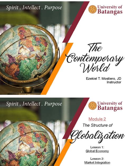 Ppts Tcw Module 2 Lesson 3 Global Interstate System And Global