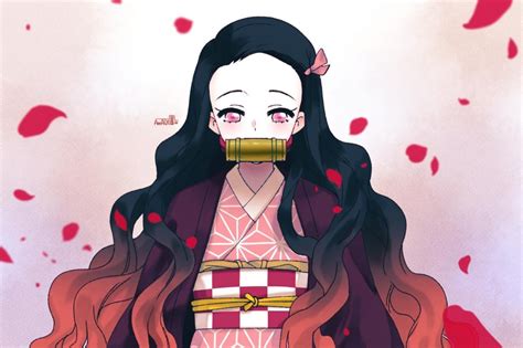 Незуко обои на телефон фото и картинки 66 штук