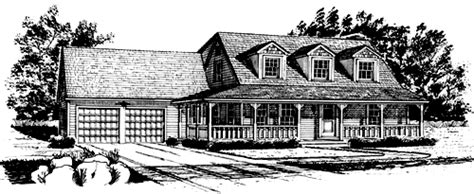 Plan# 5155 Farmhouse