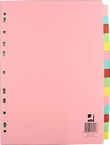 Q Connect A Part Subject Divider KF Multicolor Amazon Ae Office Products