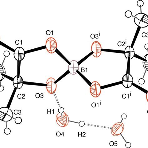 A View Of The Asymmetric Unit Of The Title Compound Showing The Atom Download Scientific