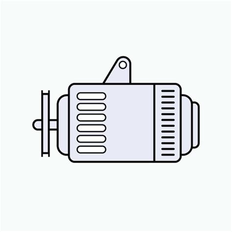 Premium Vector Car Alternator Icon Symbol Of Generator That Produces An Alternating Current