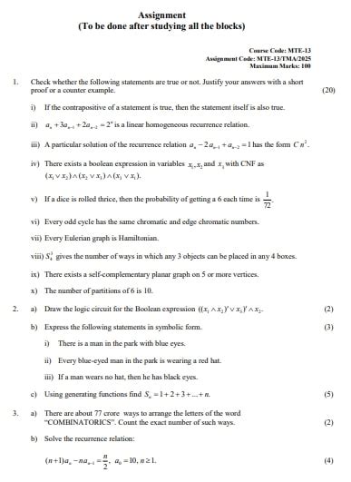 Mte 13 Ignou Solved Assignment English Latest Session Pdf Instant