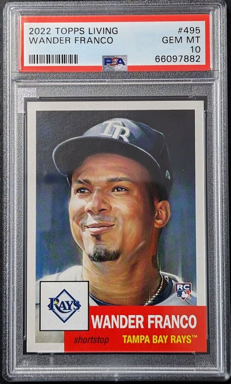 Wander Franco 2022 Topps Living 495 Base Print Run 68228 Price