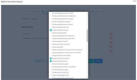 create custom report