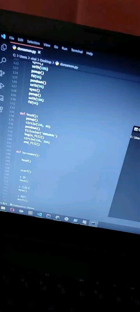 Viral Codes Cyber Security Tech Coding Boy Drawing Doraemon Using Python 🐍 Python