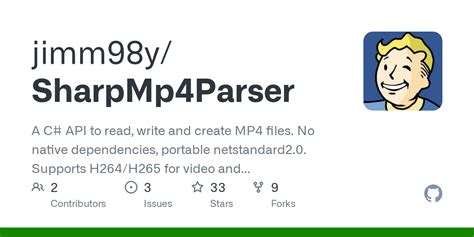 GitHub Jimm Y SharpMp Parser A C API To Read Write And Create MP Files No Native