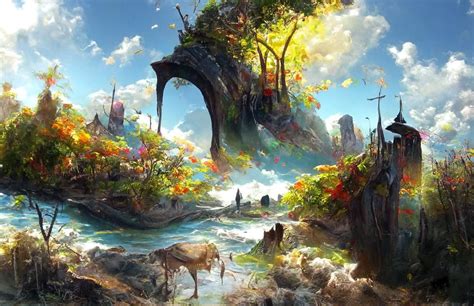 Artstation Ai Generated Landscape