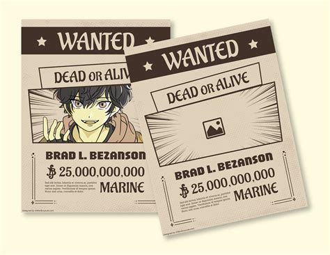 Free Wanted Poster Templates Gdocs Adobe Word