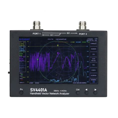 Sv4401a 50khz 4 4ghz Vna Analyzer Vector Network Analyzer 100db Dynamic