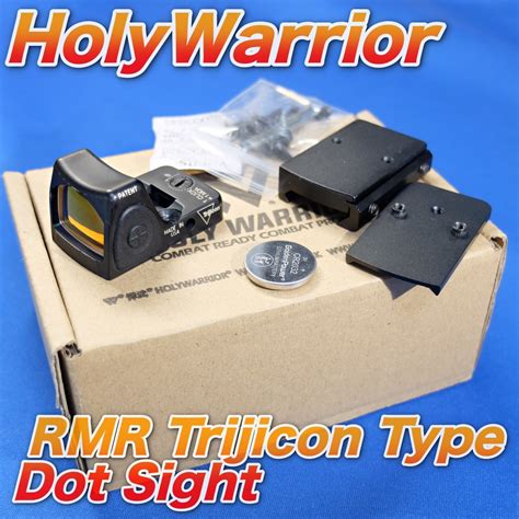 Yahoo オークション Holywarrior 製 Rmr Trijicon Type ドットサイト
