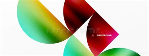 Abstract Wallpaper Vector Geometric Background Template Stock Vector Illustration Of Circle