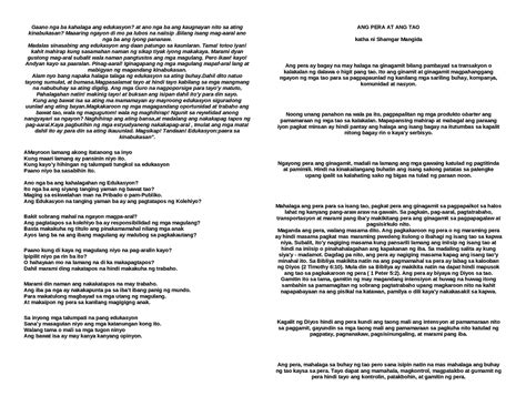 Halimbawa Ng Talumpati Tungkol Sa Edukasyon Philippin News Collections