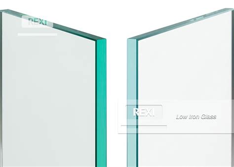 China Ultra Clear Low Iron Glass With Blue Edge Technology Suppliers Manufacturers Factory