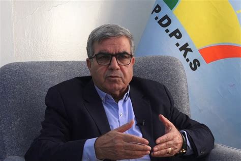 Ahmed Suleiman Kurdish Unity Stalled By Foreign Intervention Anha