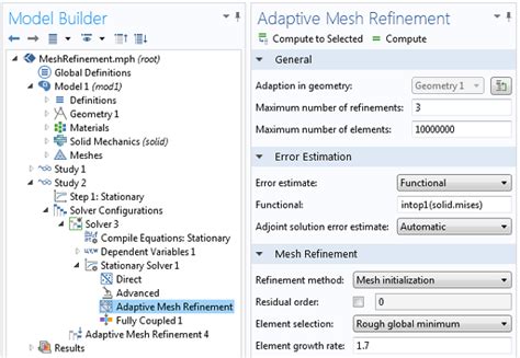 Using Adaptive Meshing For Local Solution Improvement Comsol Blog