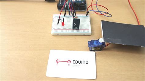 아두이노 강좌 광 포토셀 Cds 조도센서 모듈로 서보모터와 Led 제어하기 Youtube