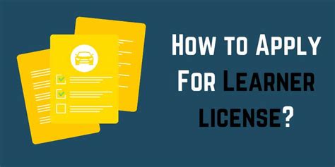 Apply For Learner License In India Parivahan Learning Licence