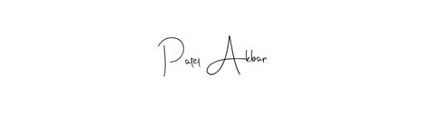 76 Patel Akbar Name Signature Style Ideas Superb Esignature