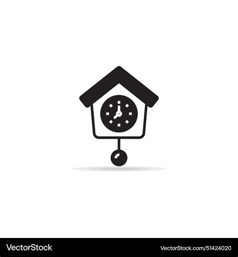 Pendulum Clock Icon Royalty Free Vector Image Vectorstock