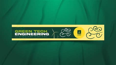 Premium Vector Green Tech Linkedin Banner Design For Software Engineer