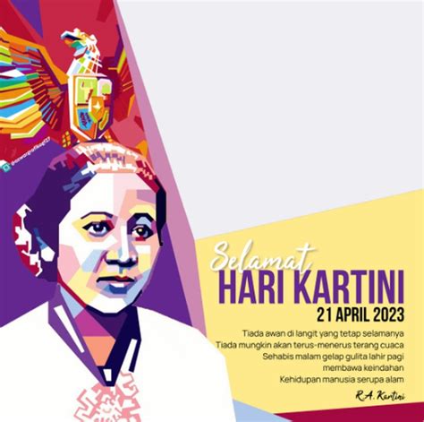 30 Twibbon Hari Kartini 2023 Yang Cocok Dipakai Tanggal 21 April