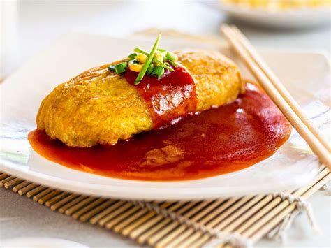 Vegan Omurice With Silken Tofu Omelette Foodaciously